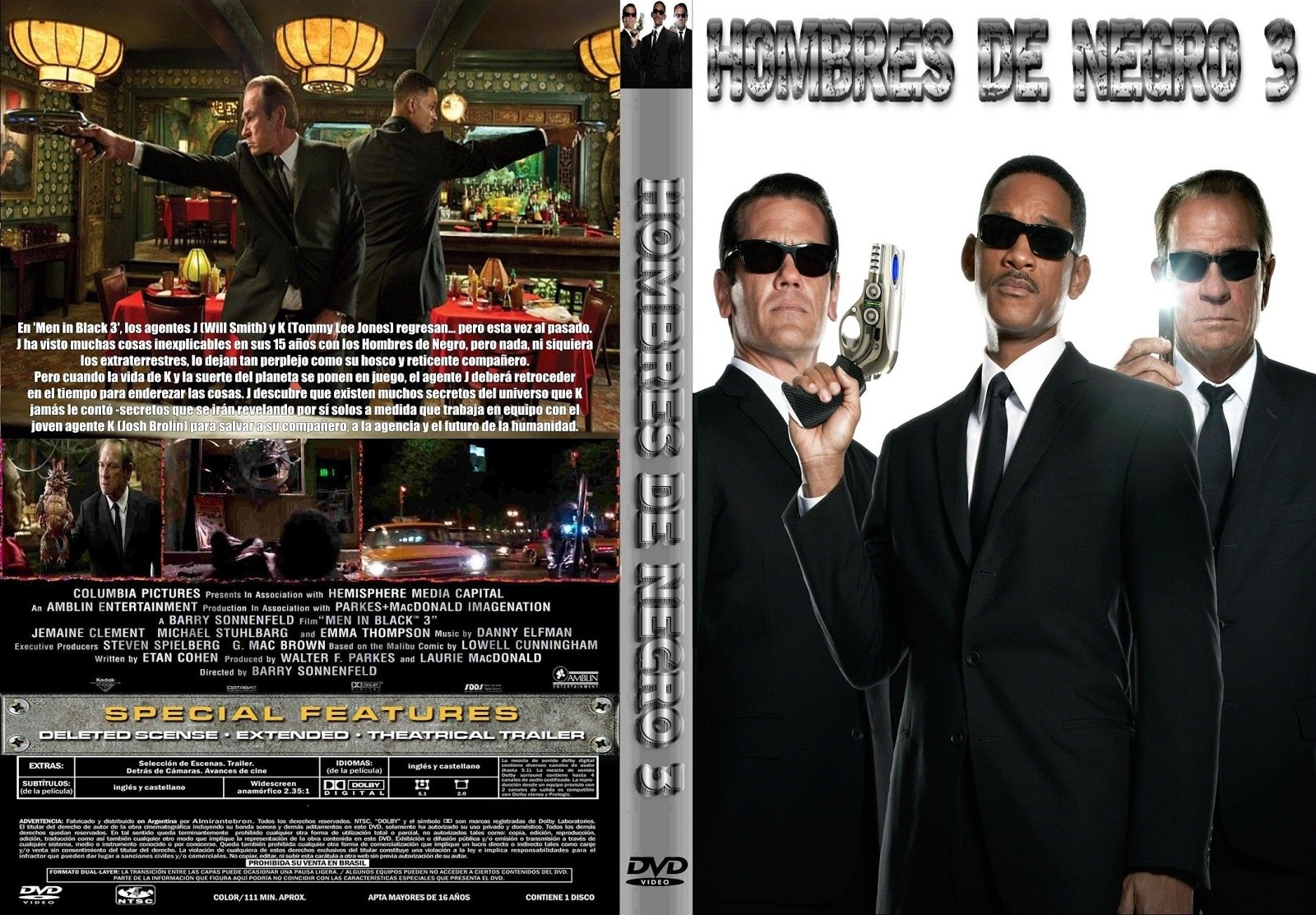 Toma Tu DVD: Hombres De Negro 3 (Men In Black 3) Toma Tu DVD: Hombres De Negro 3 (Men In Black 3)